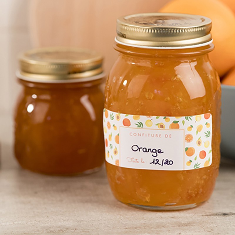 tiquettes Confiture Fruits Jaunes Pr imprim es Lot De 21 tiquettes Confiture Fruits Jaunes Pr imprim es Lot De 21